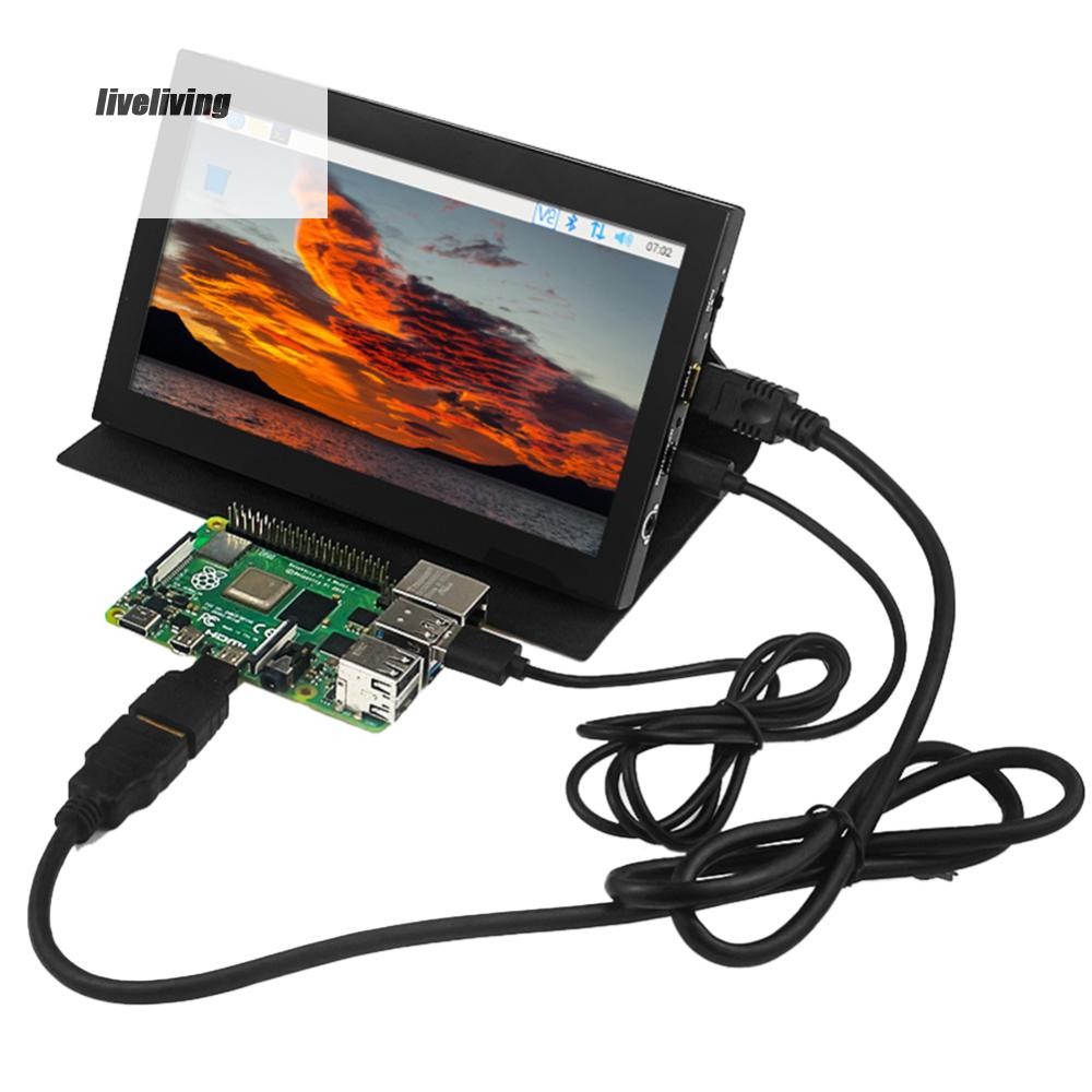7 Inch IPS Display 1024x600 Touch Screen HDMI-Compatible for Raspberry ...