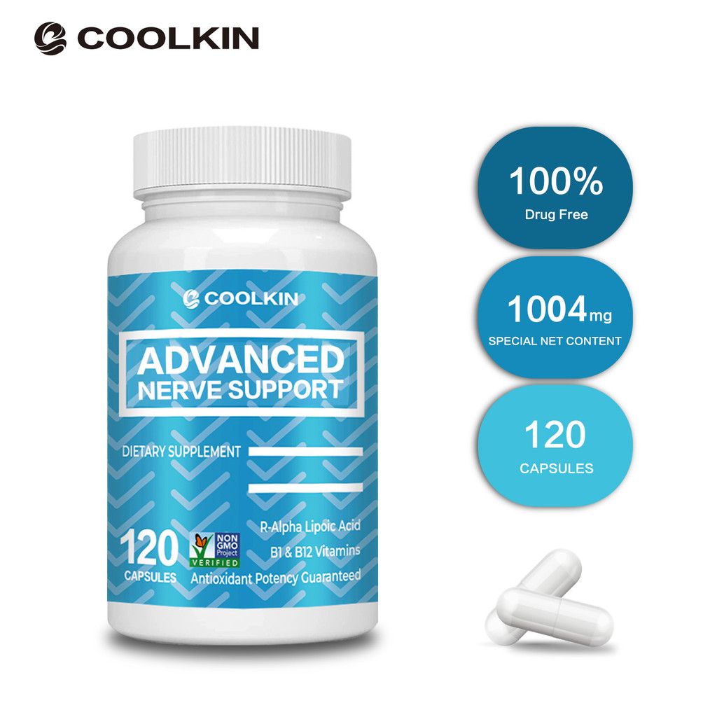 R-Alpha-Lipoic Acid and Vitamin B Complex Capsules, Advanced Nerve ...