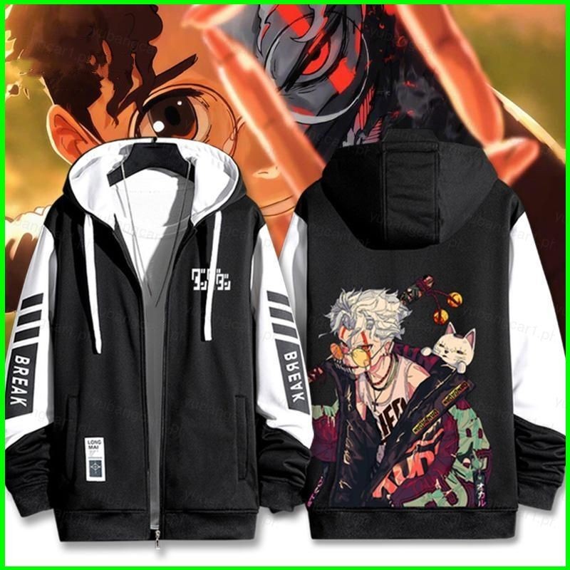 YB1 Dandadan Dan Da Dan Momo Ayase cartoon anime new Jacket Hooded With ...