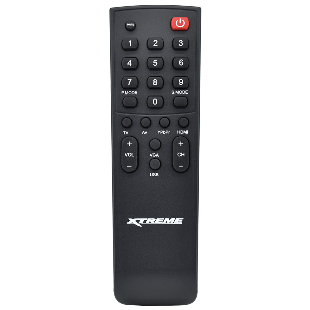 Xtreme TV Remote Control for BASIC LED TV | Xtreme Remote for BASIC LED ...