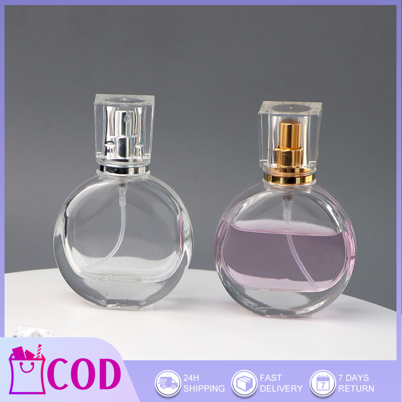 【In Stock】30ml Clear Chanel Potion 20ml Empty Glass Spray Bottle ...