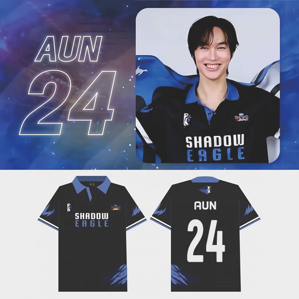 2024 Gmmtv Starlympic Futsal Shadow Eagle Short Sleeve Lapel Sports ...