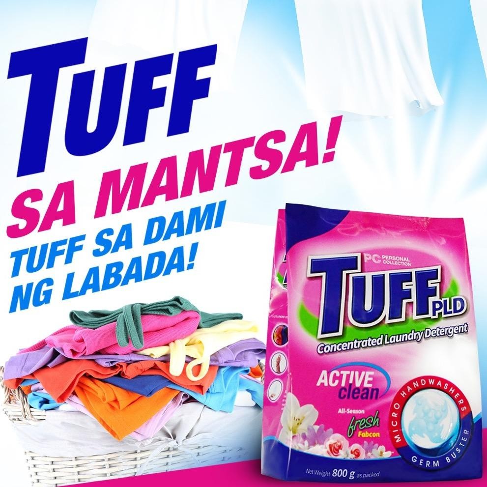 TUFF PLD Concentrated Powder Laundry Detergent 800g | Shopee Philippines