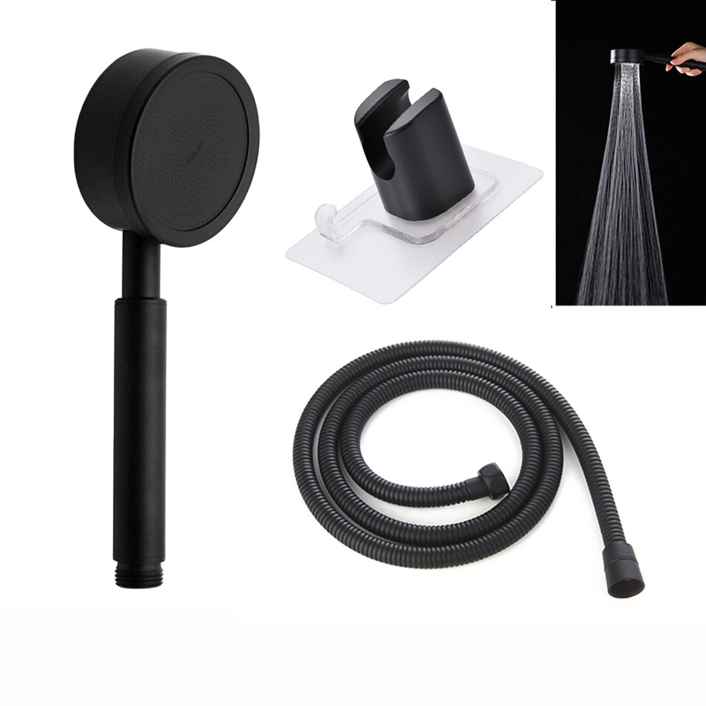 PP+SUS 304 Stainless Steel High Pressure Bathroom Round Handheld Rain ...