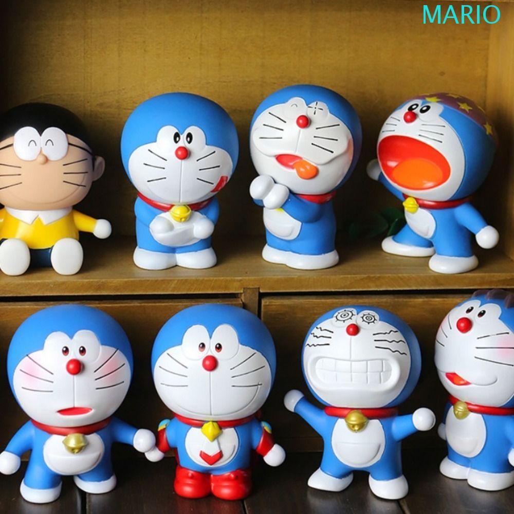 MARIO Doraemon Action Figure, Cartoon Character Model Doll Nobita Nobi ...