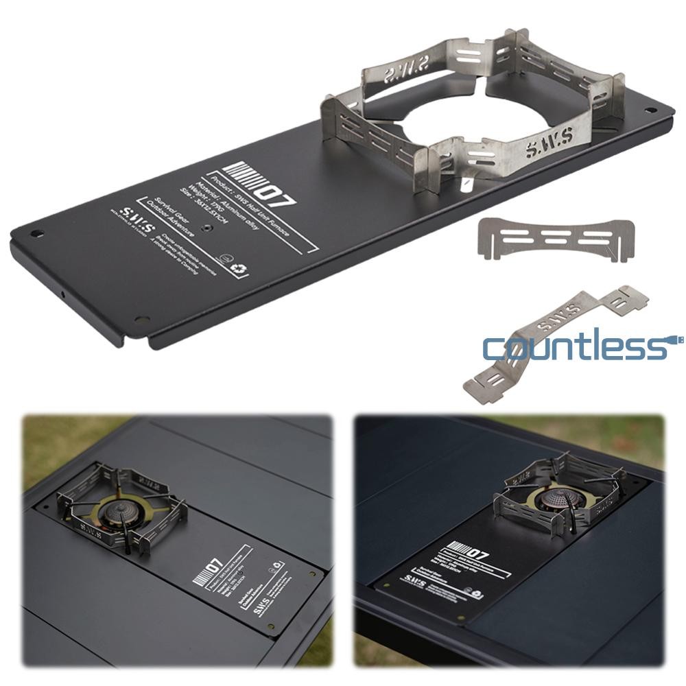Camping IGT Half-Unit Gas Stove Portable Folding Barbecue Stove Rack ...