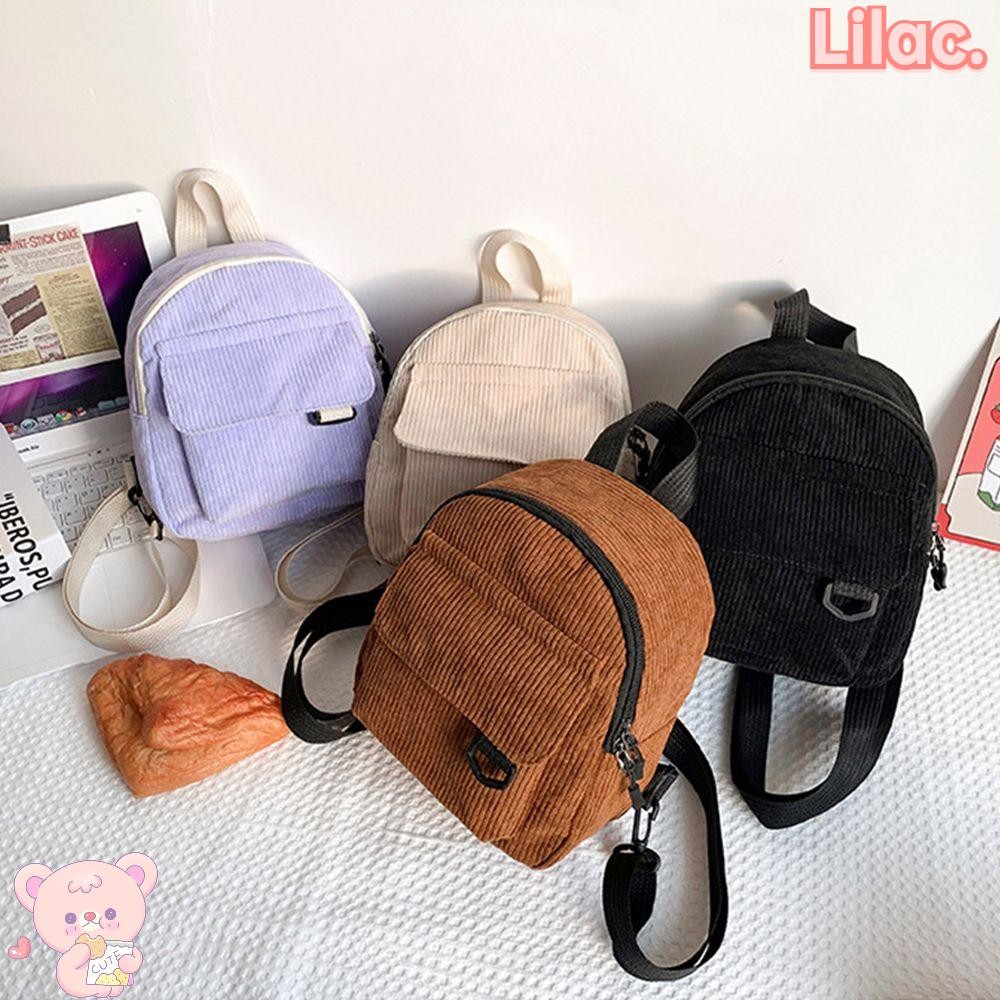 LILAC Mini Backpack Casual Small Simple Solid Color | Shopee Philippines