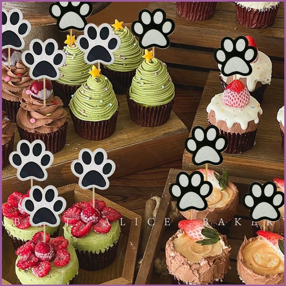 Cat feet Theme Party decoration backdrop Cake topper Arrangement prop ...