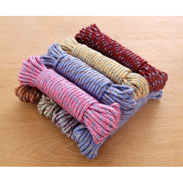 Strong Nylon Clothesline Multifunctional outdoor windproof non-slip ...