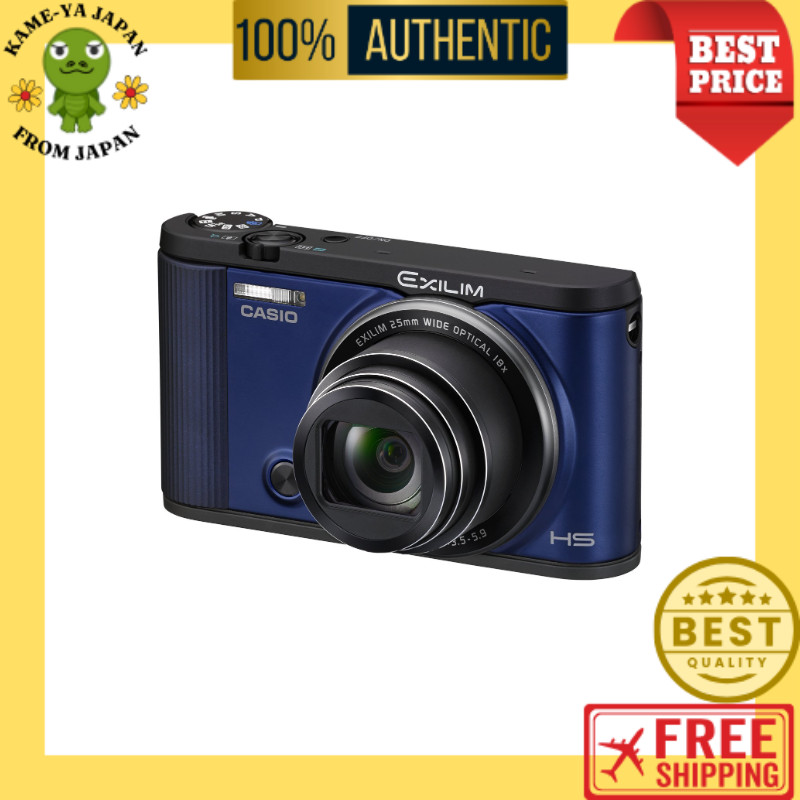 CASIO Digital Camera EXILIM EX-ZR1600BE Selfie Tilt LCD Auto Transfer Function Wi-Fi/Bluetooth ...