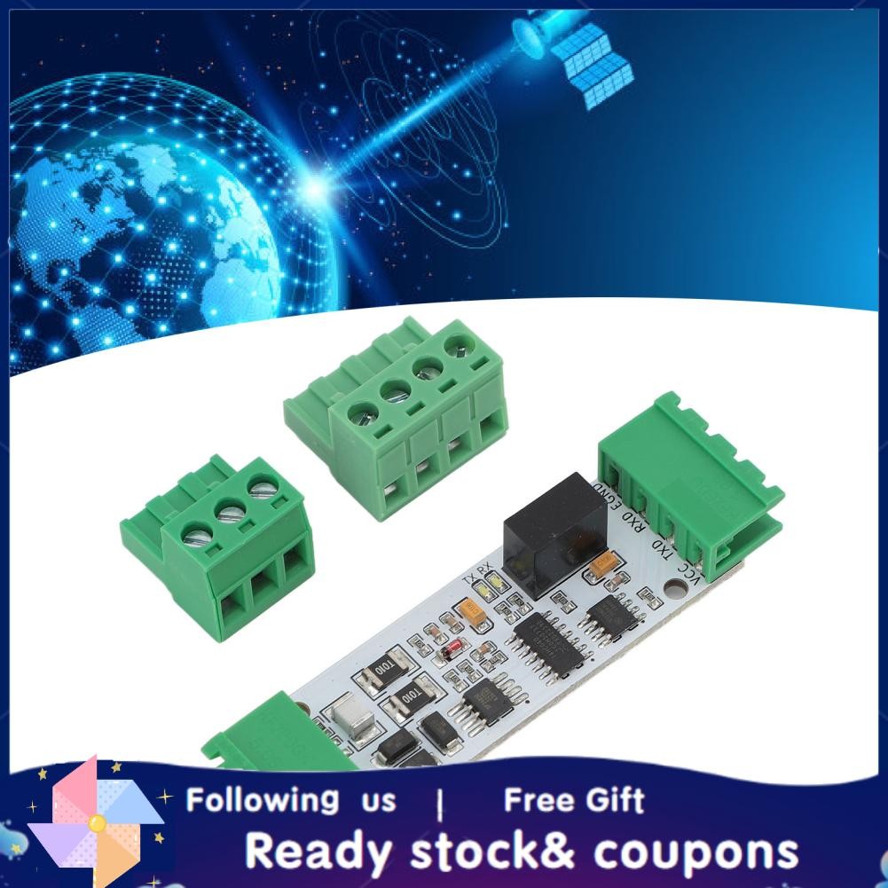 Xiyijia TTL To RS485 Converter Board Anti Surge Power Isolation Adapter ...