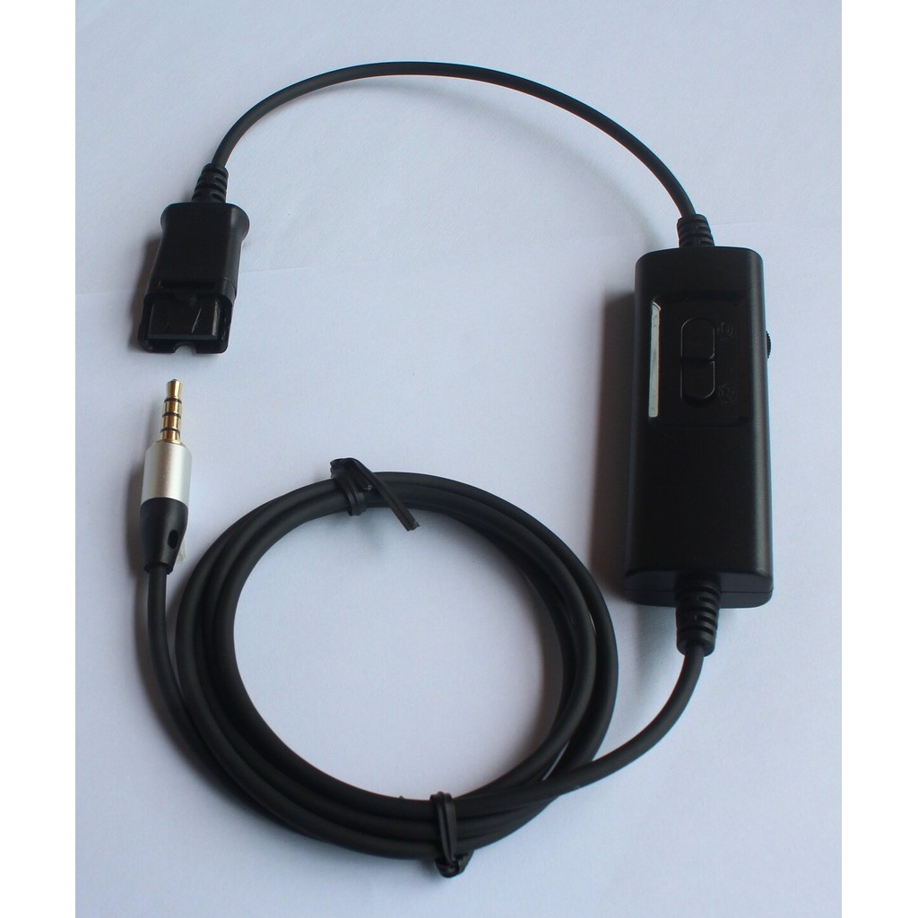 ж-Plantronics QD cable with single 3.5mm jack, quckly connector, for ...