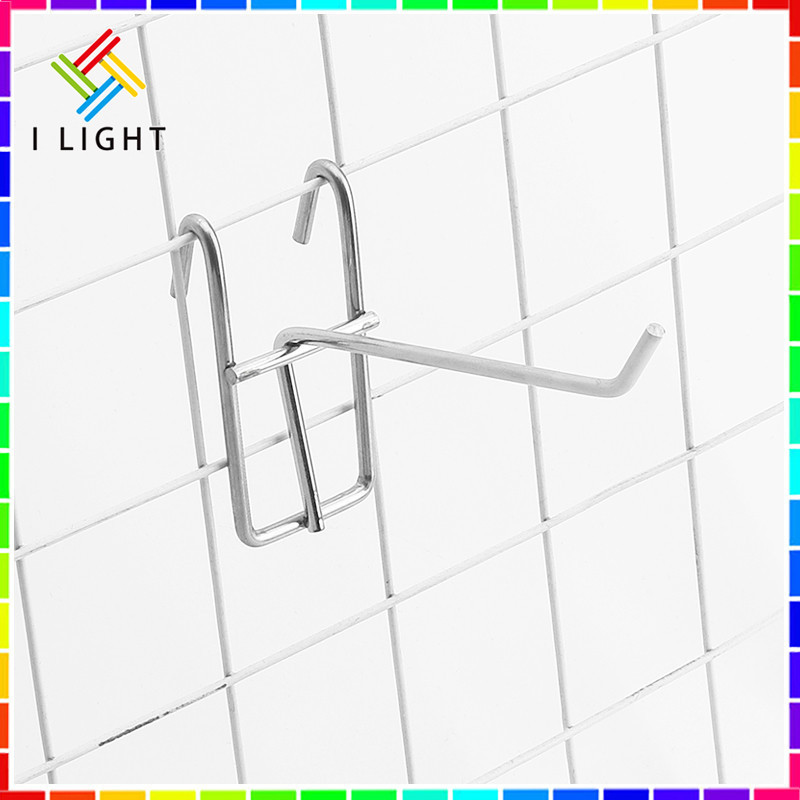 304 stainless steel 10-25cm Supermarket Screen Hooks For Screen Grid ...
