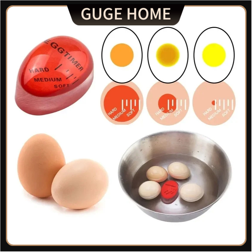 Safe Non-toxic Mini Egg Timer Kitchen Boiled Egg Observer Color ...