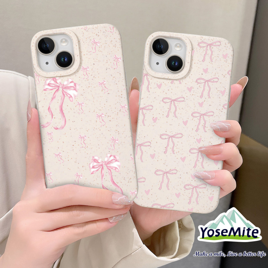 Pink Ribbon Rabbit Casing Realme C55 C35 C31 C3 C25 C21 C30 C20 C17 C15 ...