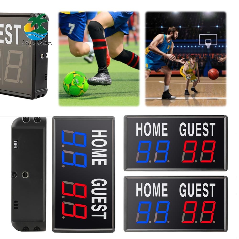 LED Digital Scoreboard Electronic Scoreboard for Basketball Ping Pong ...