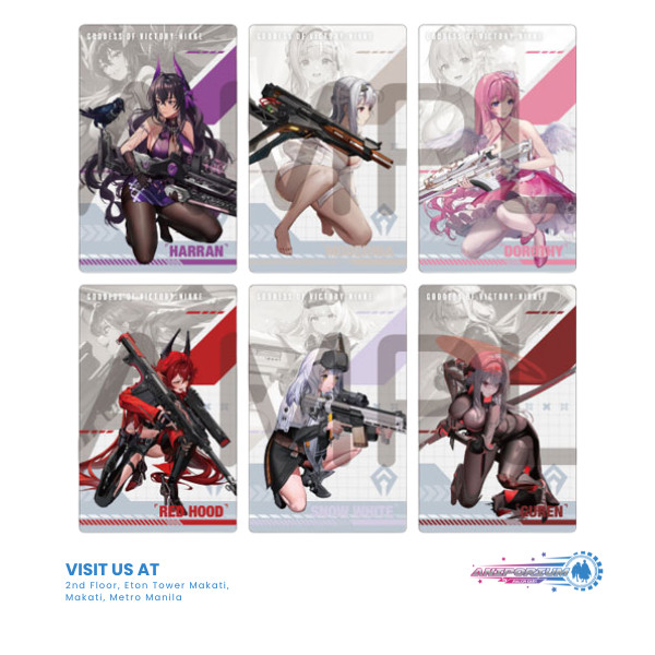 "Goddess of Victory: Nikke" Gun Girl Metal Card Collection Vol. 2 | Shopee Philippines