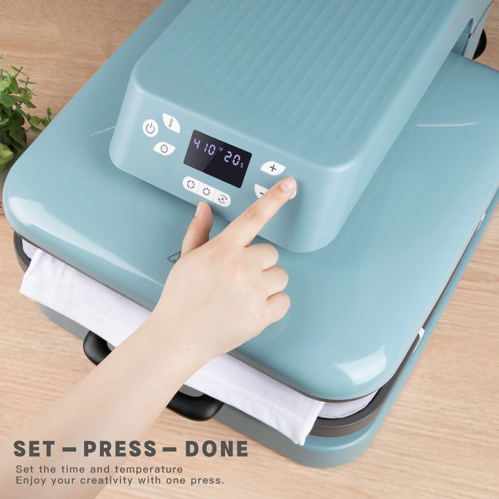 LOKLIK | Impress Auto Heat Press Machine, 38cm x 38cm | Shopee Philippines