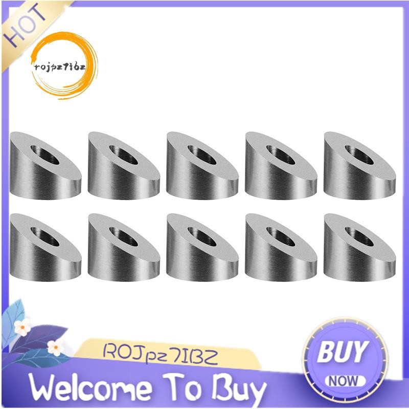 T316 Stainless Steel 1/4 inch 30 Degree Angle Beveled Washer for 1/8 ...