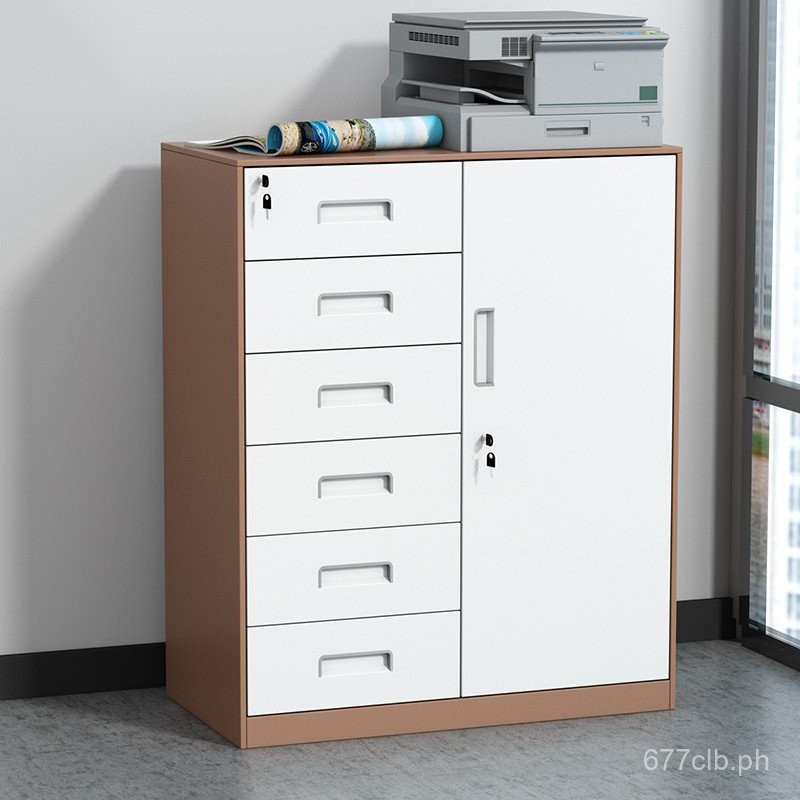 Household Low Cabinet Drawer Small Cabinet with Lock Storage Organizer ...