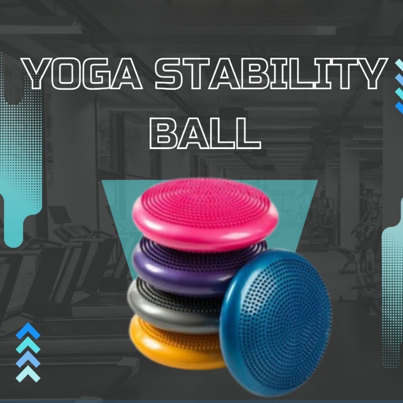 Yoga Stability ball balance cushion inflatable massage cushion balance ...