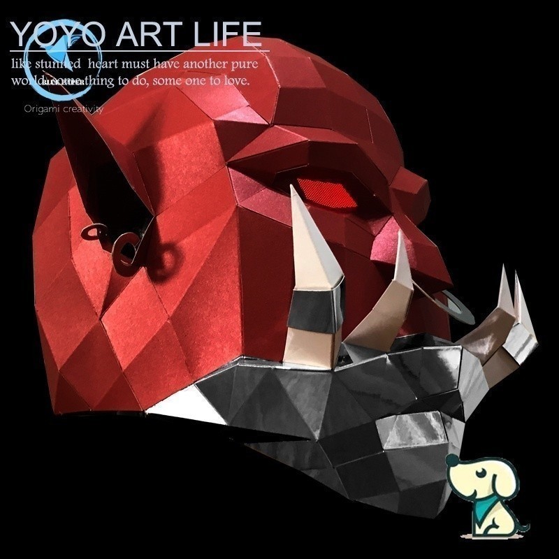 Yoyo Z1 Paper Model Christmas World of Warcraft Merchandise Tribe Orc ...