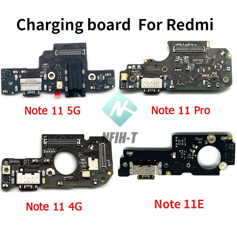 For Xiaomi Redmi Note 11 11s Pro 11E 4G 5G USB Charging Board Flex ...
