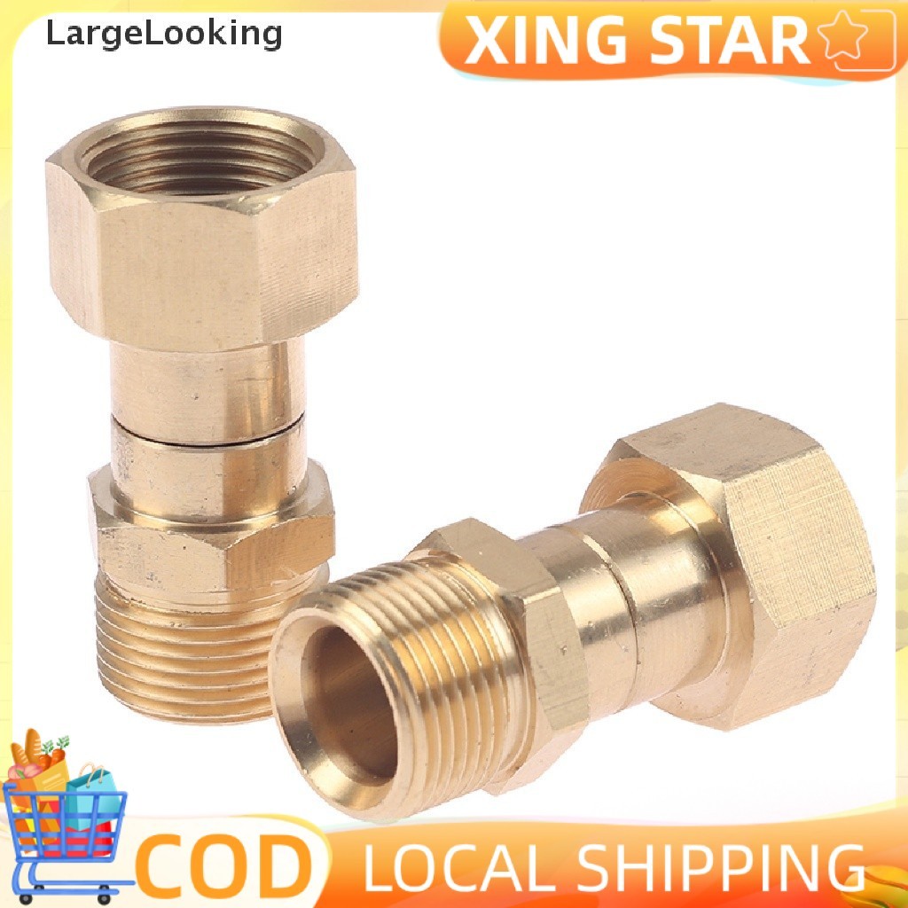 Brass High Pressure Washer Swivel Joint Connector Hose Fitting M22*14mm ...