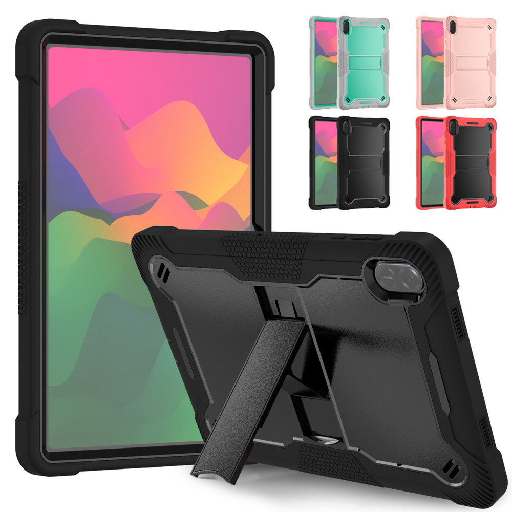 For Honor Pad X8a 2024 11 inch NDL-W09 Case Kids Safe Silicon PC Hybrid ...