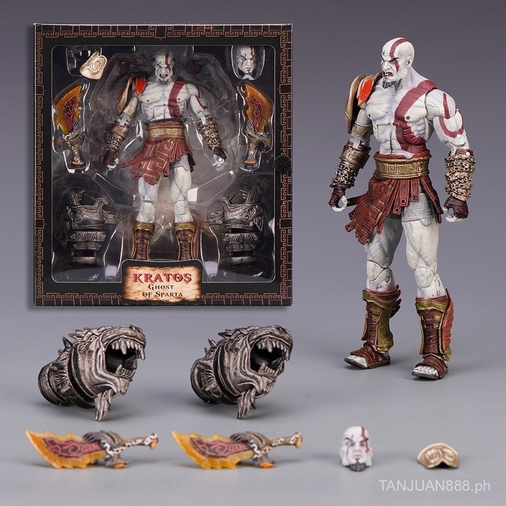 God of War3Boxed Master Ku Kratos Model Manual Deluxe Edition Movable ...