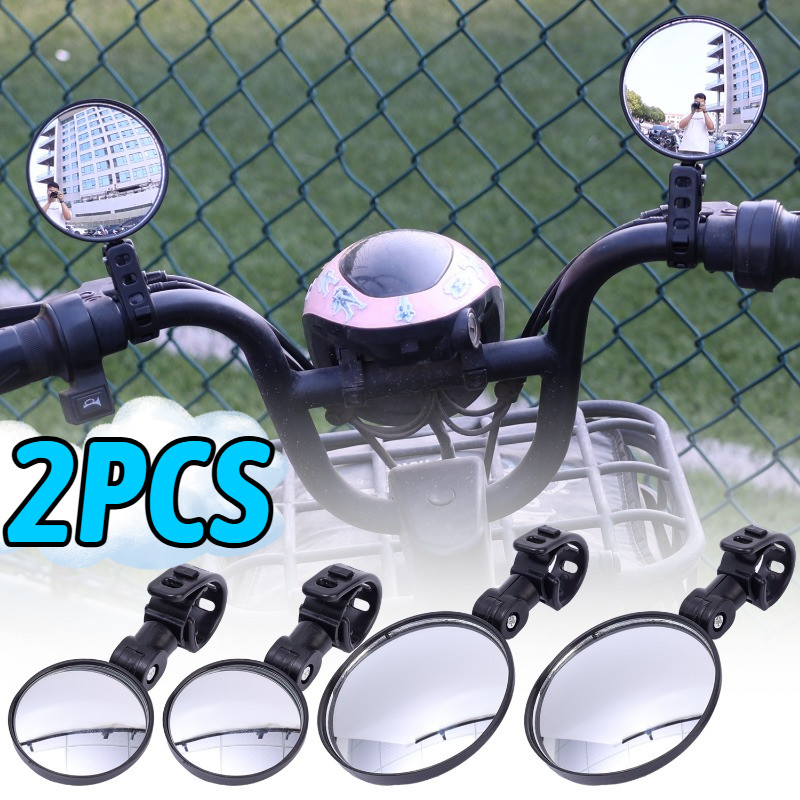Motorcycles Rearview Mirror - for Safety View Turn Left Right - 360 ...