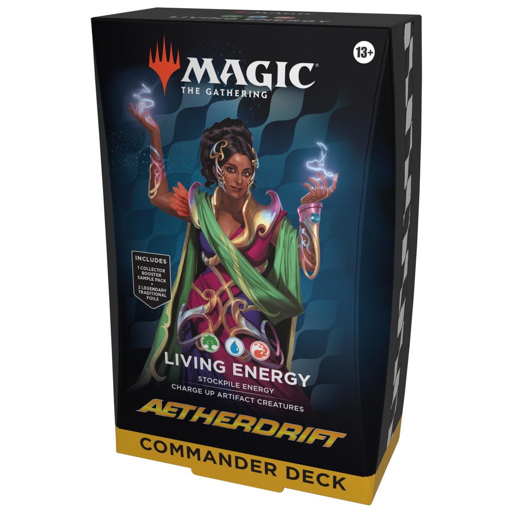 Magic: The Gathering Aether Run Commander Deck English Version "Living ...