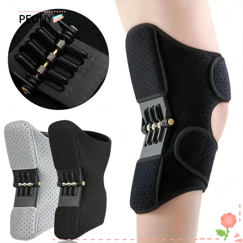 PEONY Knee Protection Booster, Adjustable with Powerful Rebound Springs Knee Assistive Device ...