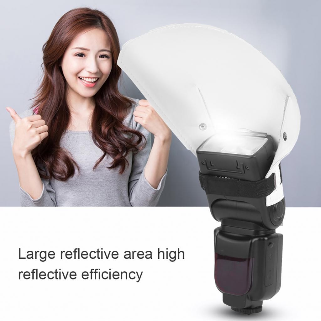 Universal ArC Shape Camera Flash Light Diffuser Reflector Softbox ...