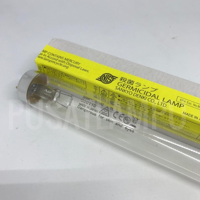 Sankyo Denki G20T10 Germicidal UVC Lamp Made in Japan TL UV 20W ...