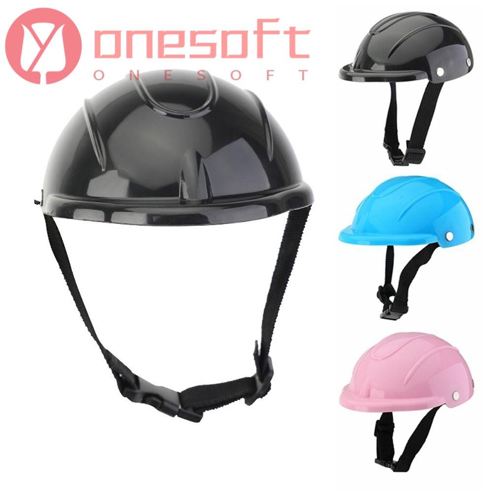ONE-SOFTNESS Pet Dog Helmets, Handsome Solid Color Pet Motorcycle ...