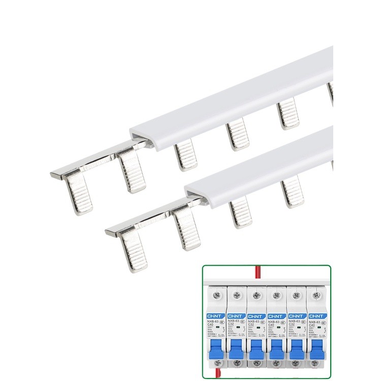 ュElectrical busbar 1P single-phase open wiring row circuit breaker ...