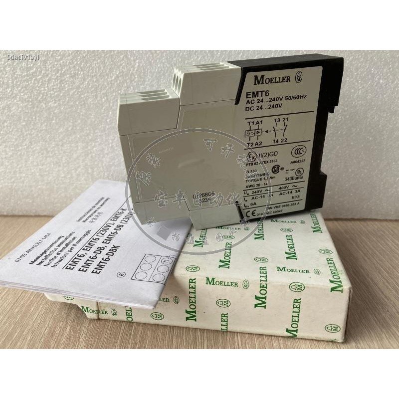 New original Eaton Muller Admiralty Muller MOELLER time relay EMT6 spot ...