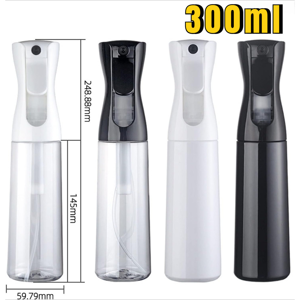 Misto Continuous Spray Bottle with Ultra Fine Mist 300ml for Hair, Home ...