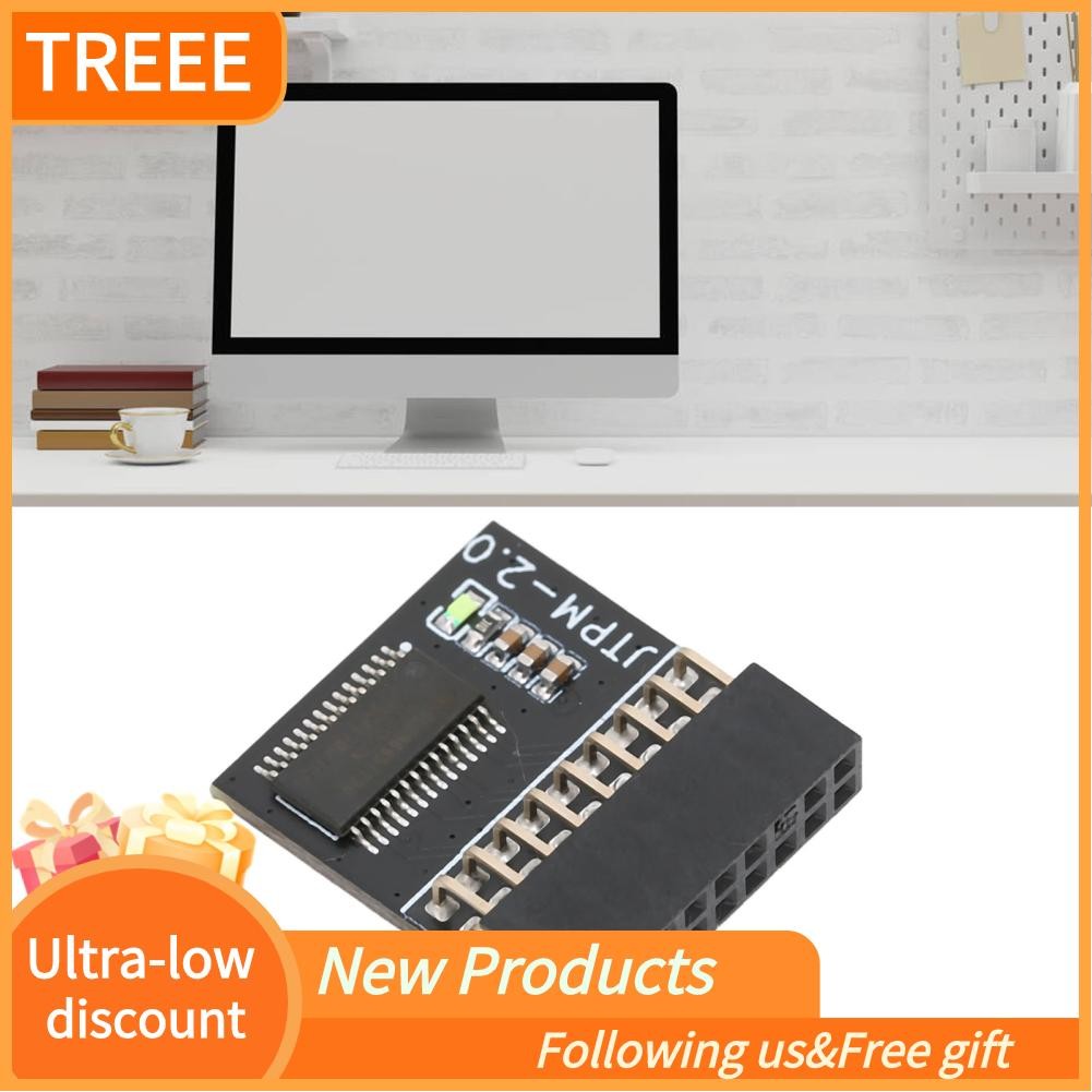 Treee 18Pin TPM 2.0 Module LPC Encryption Security Board For Windows10 Computer | Shopee Philippines