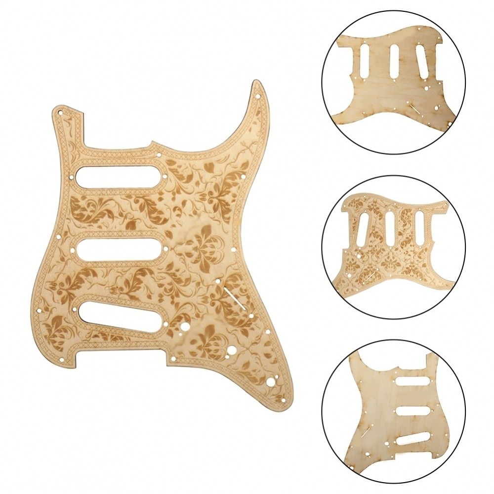 Guitar Pickguard Basewood Material Eco-friendly Design Offset Screw ...