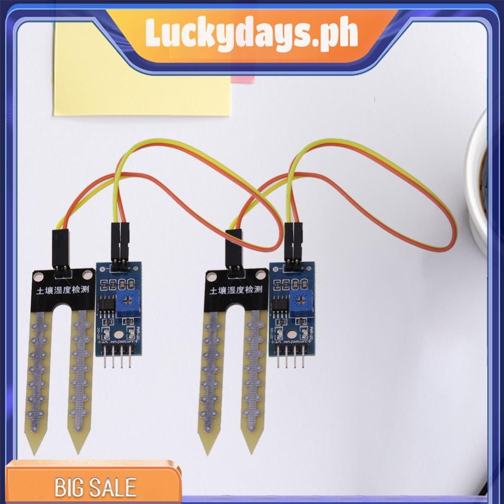 Soil Humidity Hygrometer Moisture Detection Sensor Module w/Dupont ...