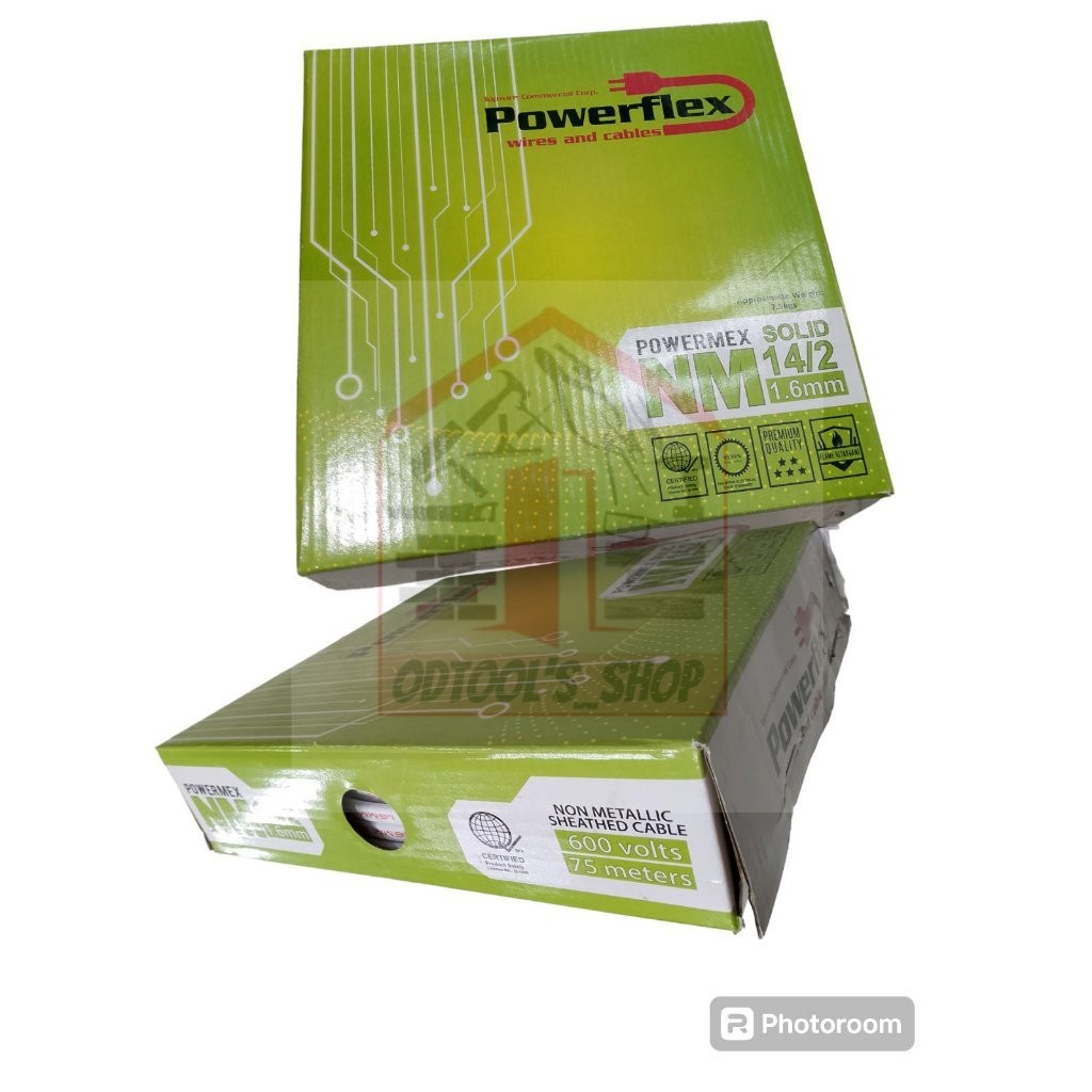 PER BOX(75 METER)! WIREMAX brand Pdx / Loomex Wire / Duplex Solid Wire ...