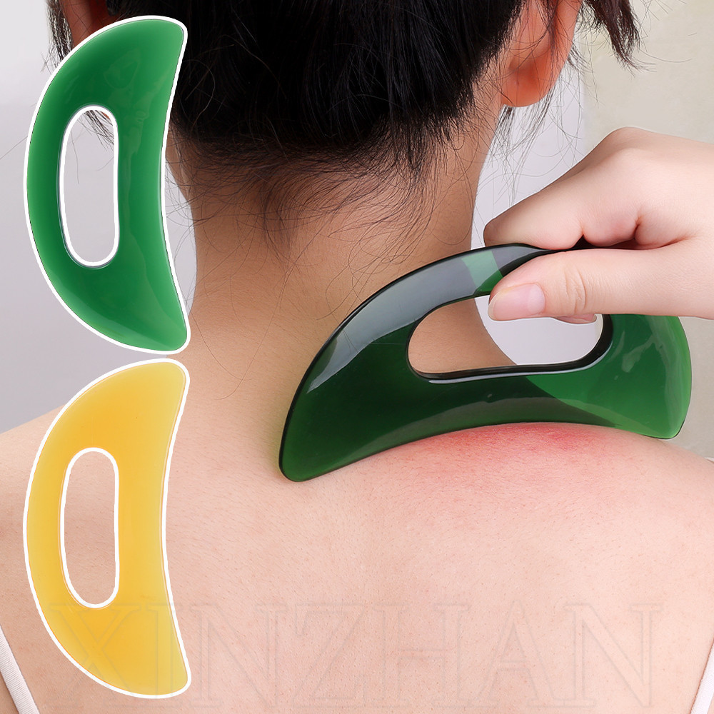 Large Size Whole Body Massage Scraping Board Resin Face Skin Reduce 6254