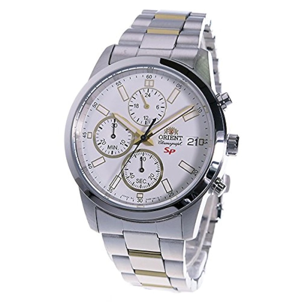 ORIENT SP Chrono Quartz Men's Watch SKU00001W0 White | Shopee Philippines