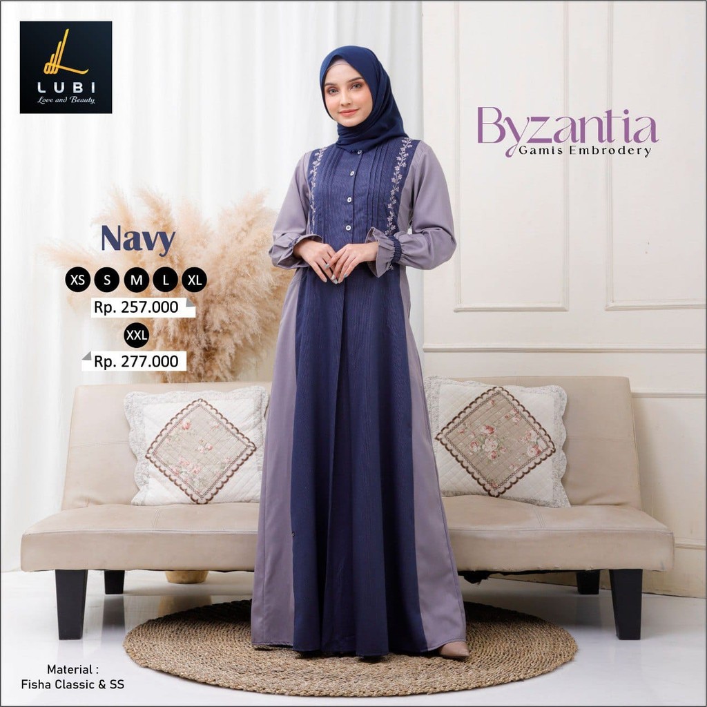 KATUN Byzantia Dress by Lubi (Premium Cotton Gamis) | Shopee Philippines