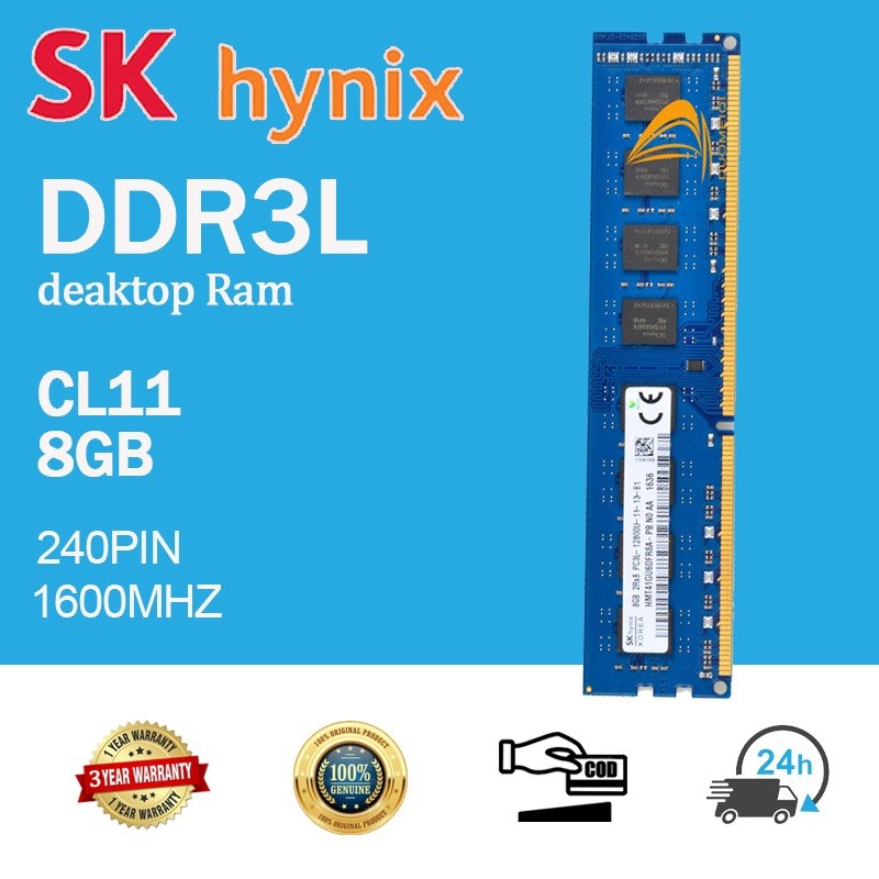 SK Hynix 4GB 8GB RAM DDR3 DDR3L 1333Mhz 1600Mhz DIMM RAM 1Rx8 2Rx8 PC3 ...