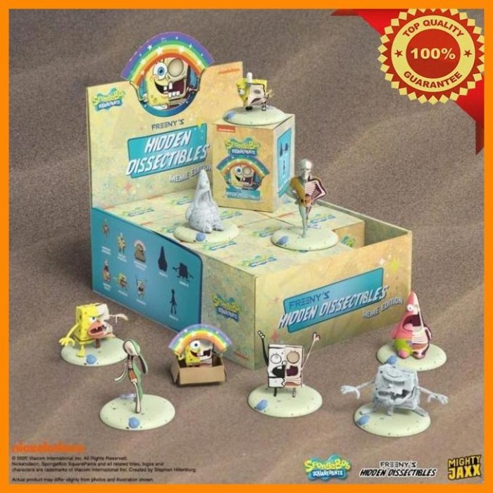 NEW BLIND BOX NICKELODEON SPONGEBOB HIDDEN DISSECTILES MEME EDITION ...