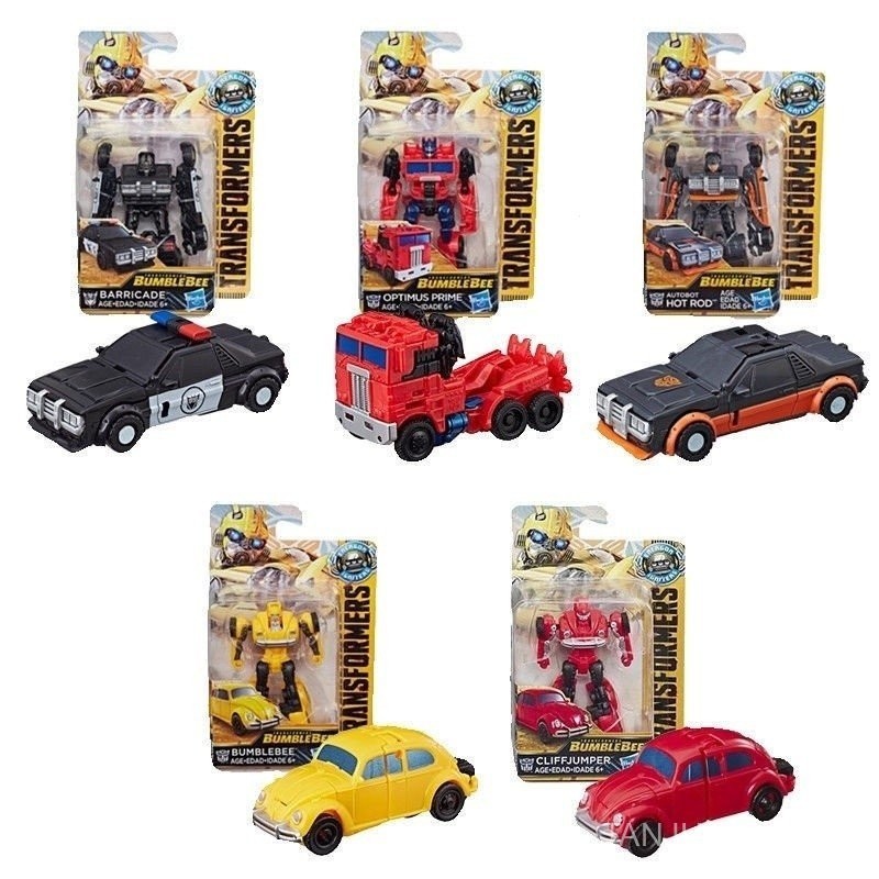 Hasbro Genuine Transformers Small Scale Mini Optimus Prime Bumblebee ...