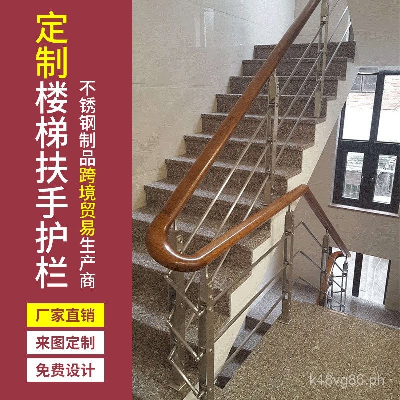 Engineering Pipe Handrail Scenic Area Bridge Overpass Fence Frameless ...